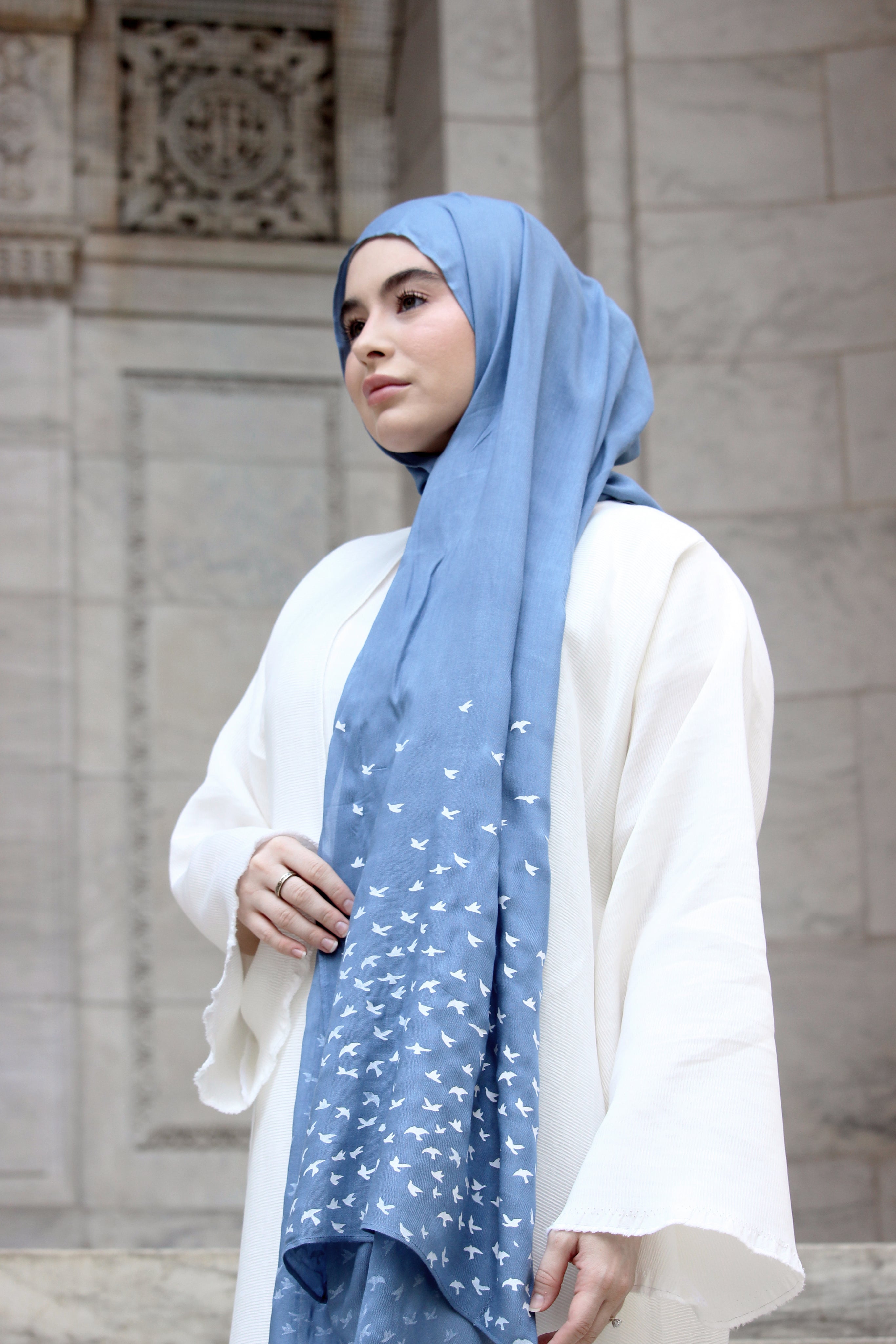Birds- Biscuit - Statement Hijabs with Meaning (Modal Hijab) – Headed ...